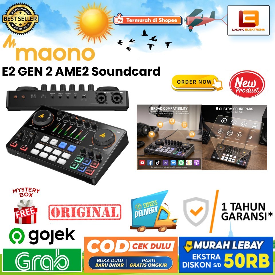 Jual MAONO AME2 Gen II Maonocaster Live Streaming & Portable Podcast ...