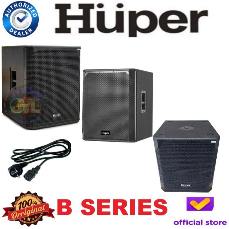 Jual Huper B18A / B15A / B12A Subwoofer Aktif Huper B-18A / B-15A / B ...