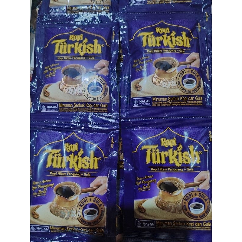 Jual Kopi Turkish 1Renceng 10 Sachet / Kopi Panggang Khas Turki ...
