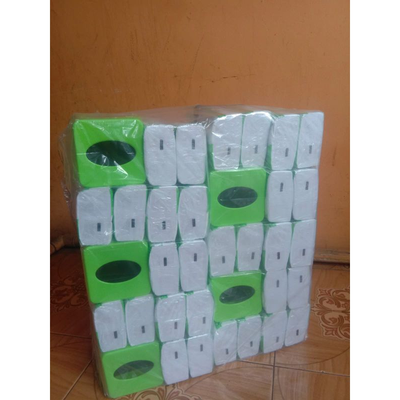 Jual Tisu Green Soft free Tempat Tisu 1 Ball Isi 10 PAK | Shopee Indonesia