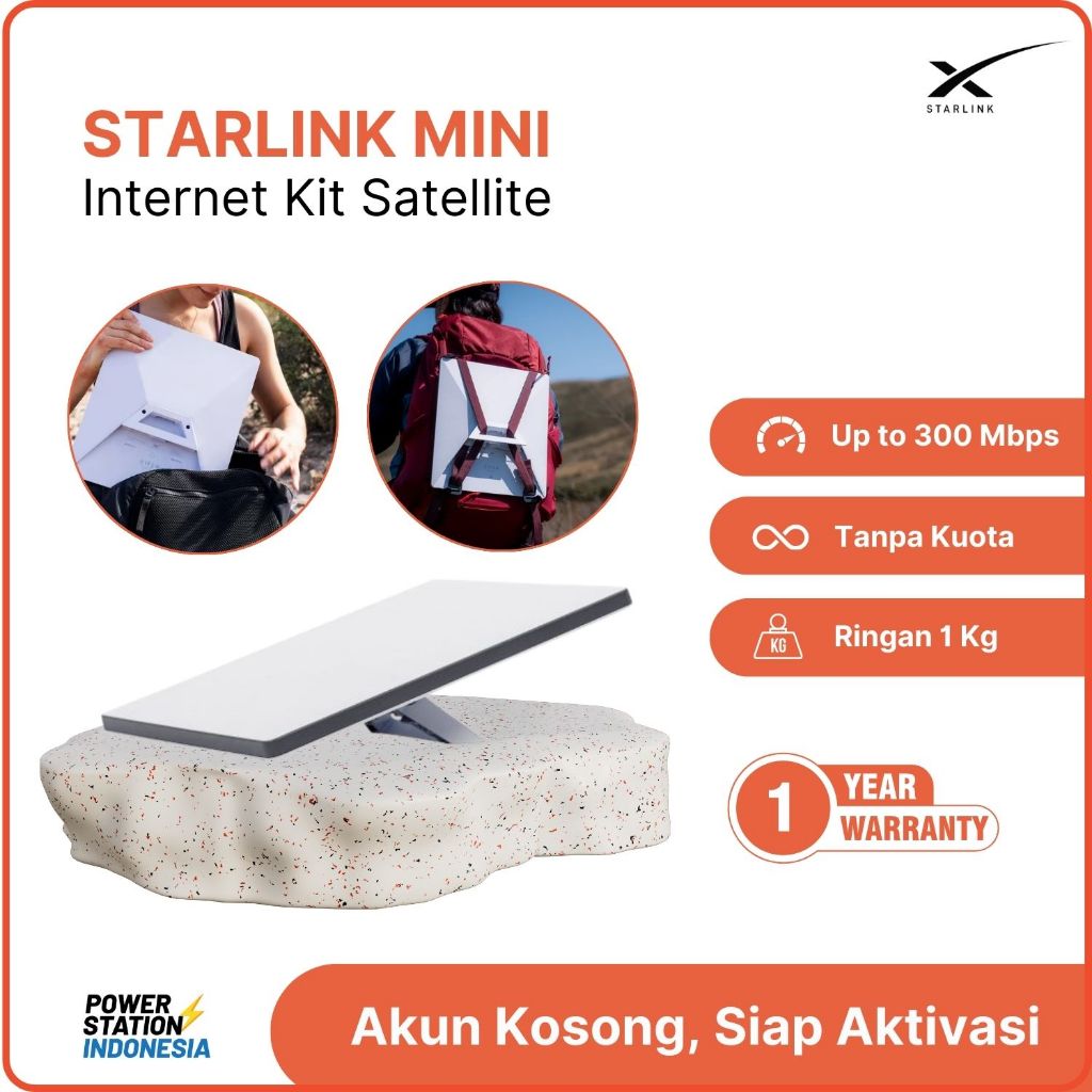 Jual Starlink Mini Internet Kit Satellite - Garansi Resmi Starlink 1 Tahun | Shopee Indonesia