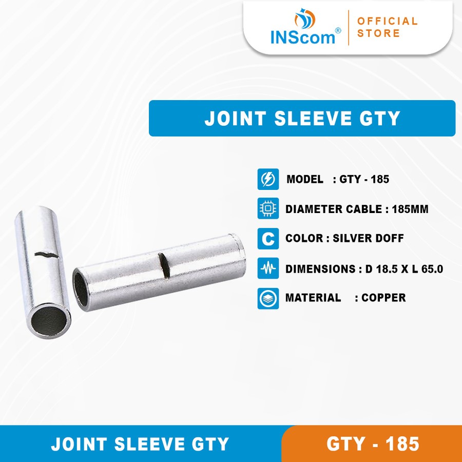 Jual KABEL SKUN KONEKTOR SOK GTY-185 / CABLE LUGS CONNECTOR SOCK GTY 185 | Shopee Indonesia