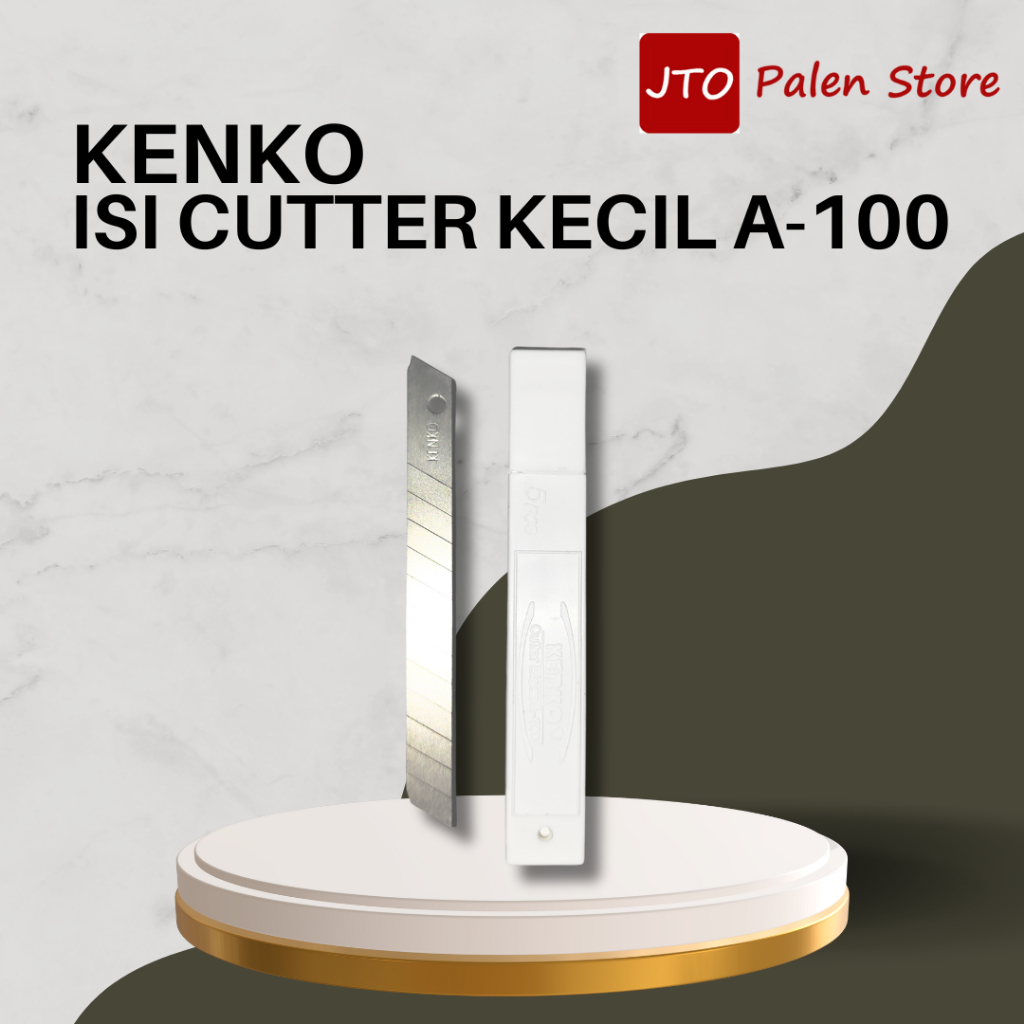 Jual KENKO Isi Cutter Kecil A100 | Shopee Indonesia