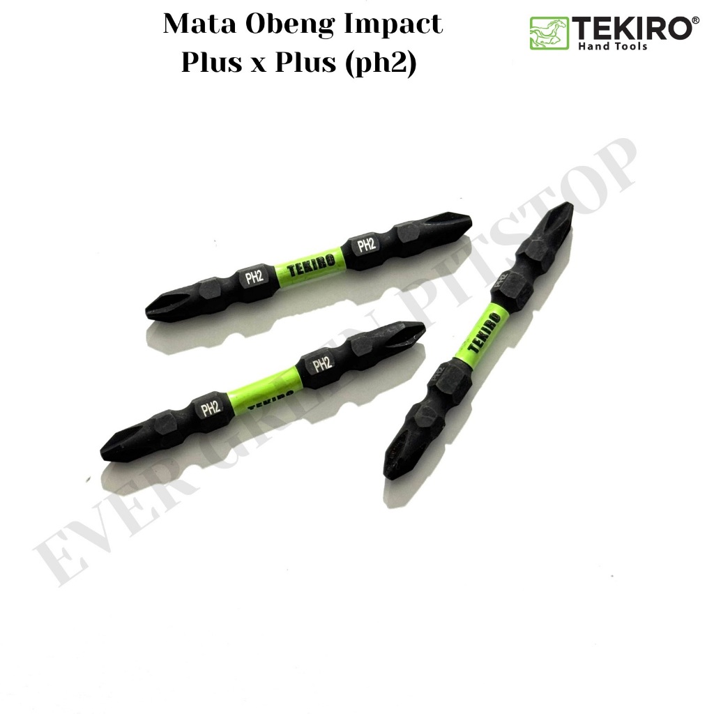 Jual TEKIRO Mata Obeng IMPACT Mata Bor PLUS PLUS Gypsum Baja Ringan ...
