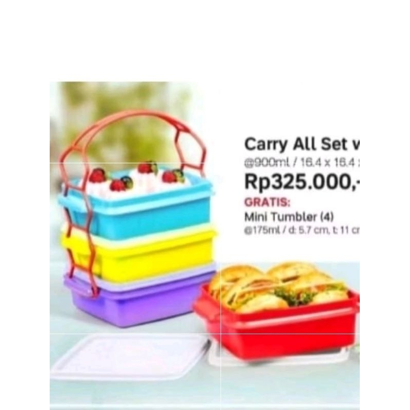 Jual carry all set (4) | Shopee Indonesia