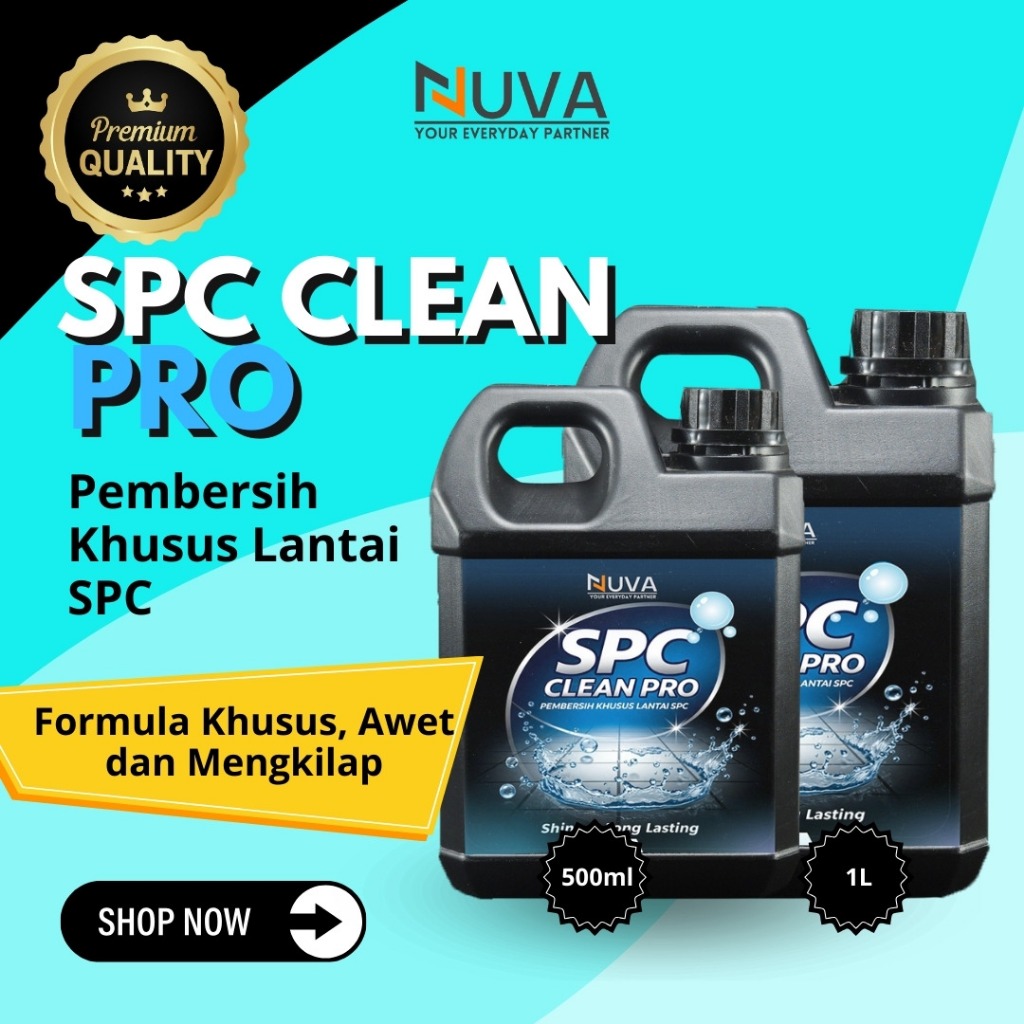 Jual PROMO NUVA - SPC CLEAN PRO Pembersih Lantai SPC Pembersih SPC ...