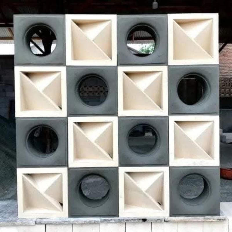 Jual ROSTER MINIMALIS kombinasi (20x20)roster beton lubang angin roster ...