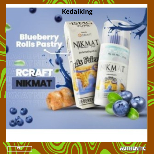 Jual LIQUID NIKMAT BLUEBERRY ROLLS PASTRY V2 15MG LIQUID PODS FRIENDLY ...