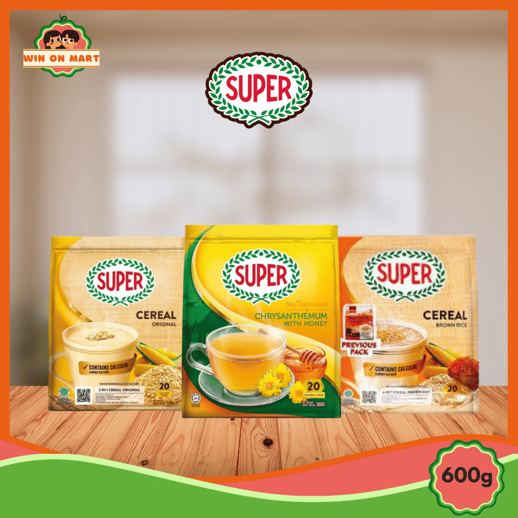 Jual SUPER MINUMAN SACHET | CEREAL ORIGINAL | CEREAL BROWN SUGAR | TEH ...