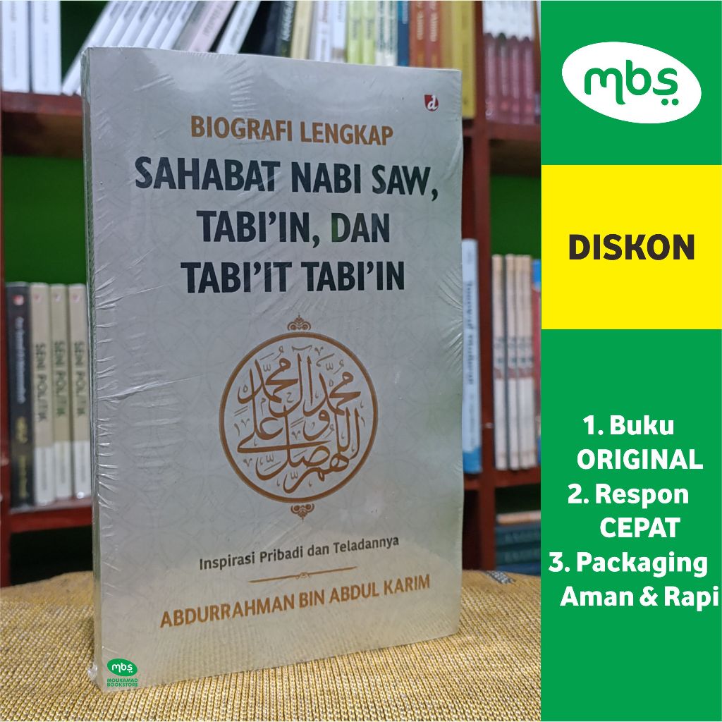 Jual BUKU BIOGRAFI LENGKAP SAHABAT NABI SAW, TABI'IN, DAN TABI'IT TABI ...