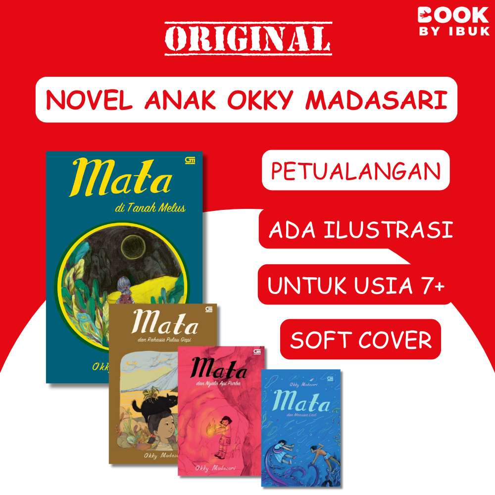 Jual [GPU] Novel Anak Okky Madasari Seri Mata : Mata Dan Manusia Laut ...