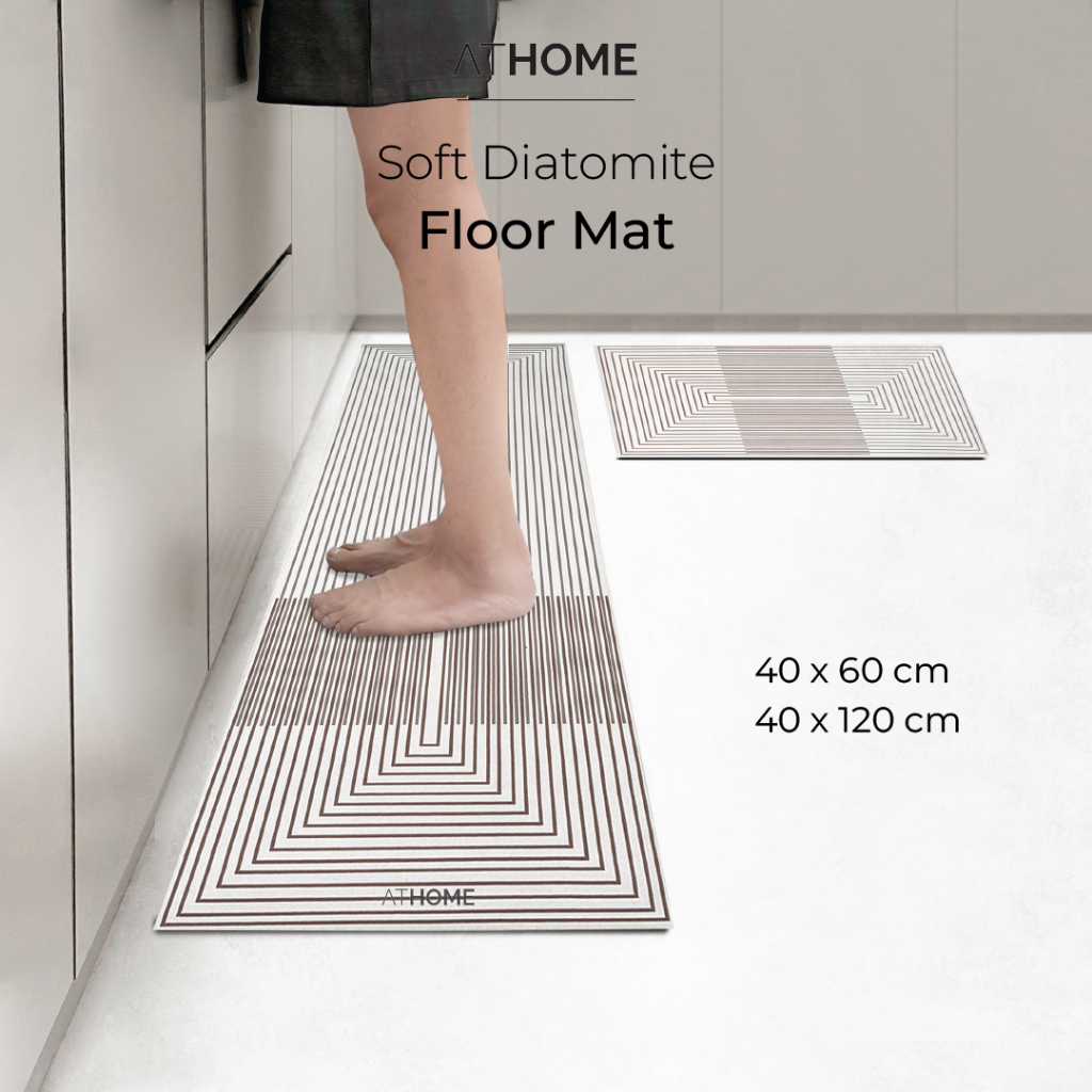 Jual ATHOME Soft Diatomite Floor Mat / Keset Dapur Kamar Mandi Anti ...