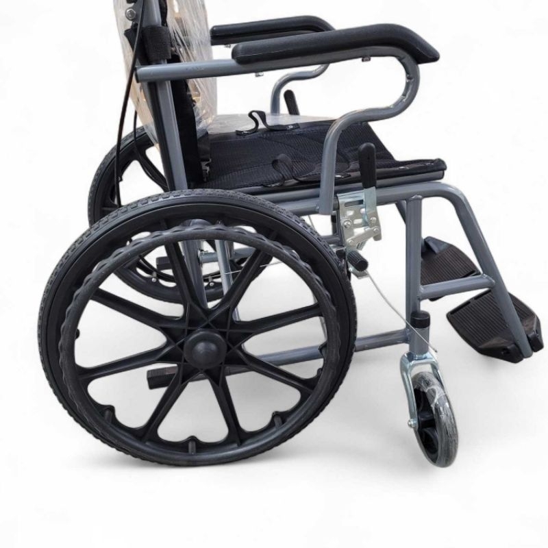 Jual KLG Kursi Roda Lipat Portable Wheelchair Safety Belt - K24 ...