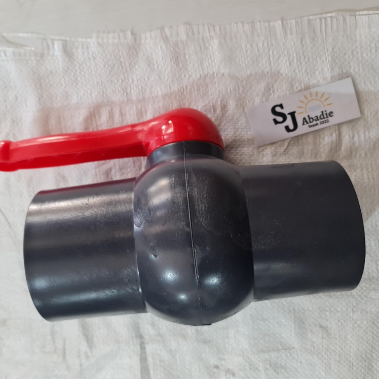 Jual (1 PC) VION Stop Kran Ball Valve Plastik PVC 2 - 2 1/2 - 3 - 4 Inch | SJ ABADIE | | Shopee ...