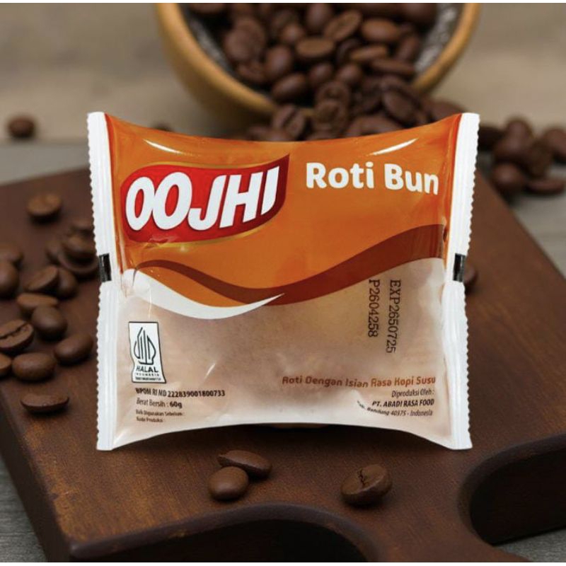 Jual ROTI BUN OOJHI 1 DUS ISI 60 PCS RASA KOPI SUSU | Shopee Indonesia
