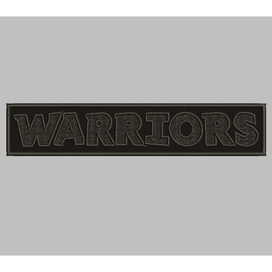 Jual WARRIORS A-A174 PATCH BORDIR LOGO EMBLEM EMBROIDERY RBC | Shopee ...