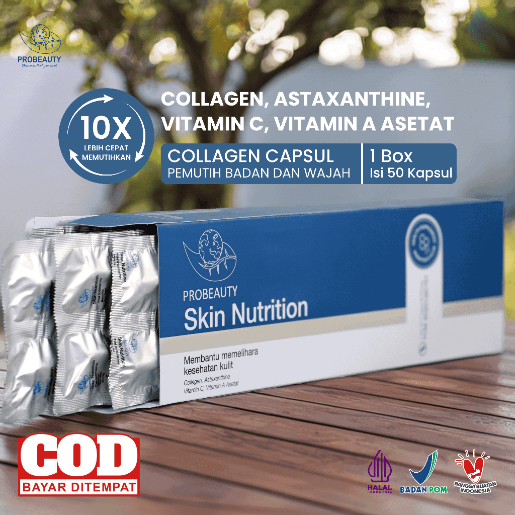 Jual PROBEAUTY SKIN NUTRITION / SUPLEMEN KESEHATAN KULIT / COLLAGEN ...