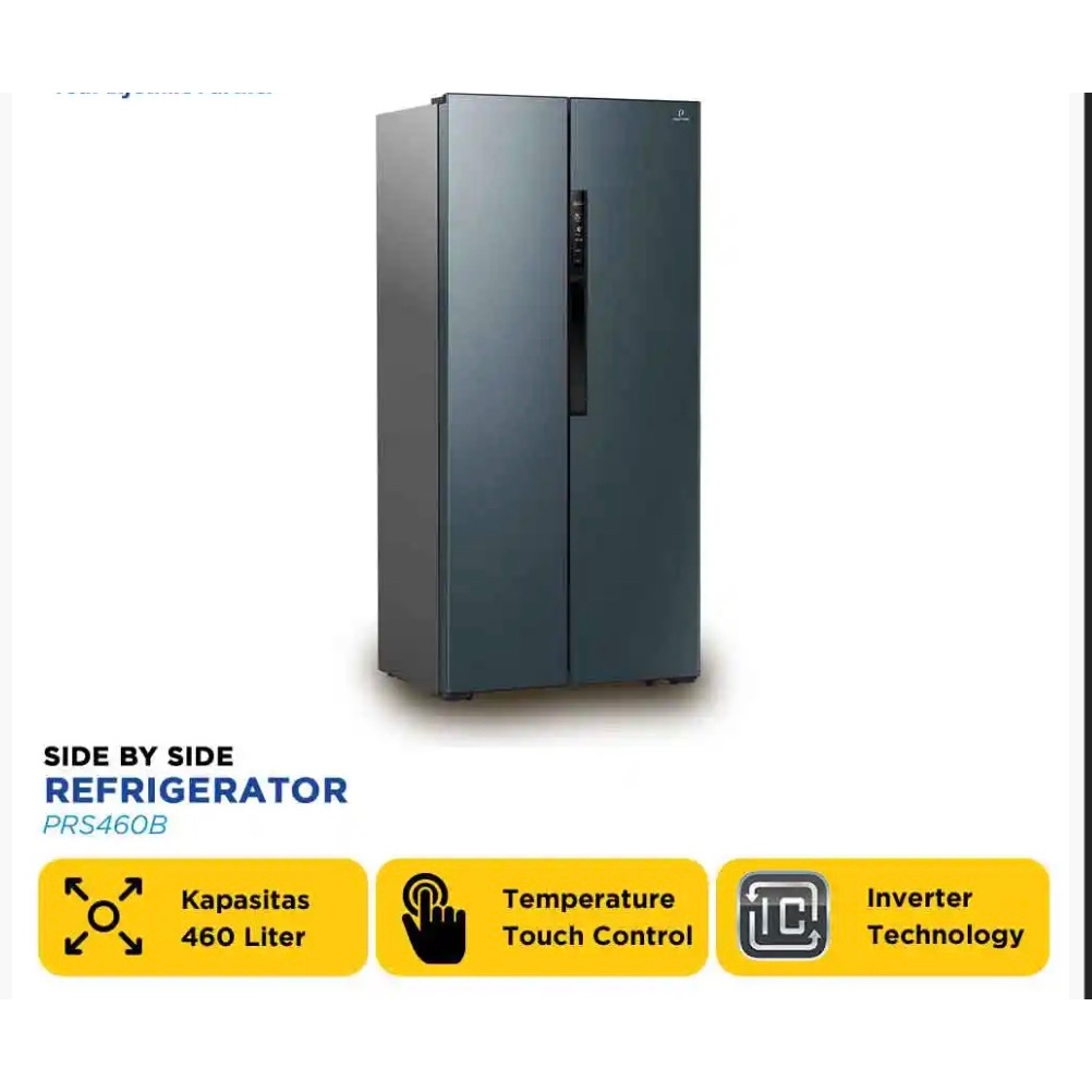 Jual POLYTRON KULKAS SIDE BY SIDE REFRIGERATOR PRS460B | Shopee Indonesia
