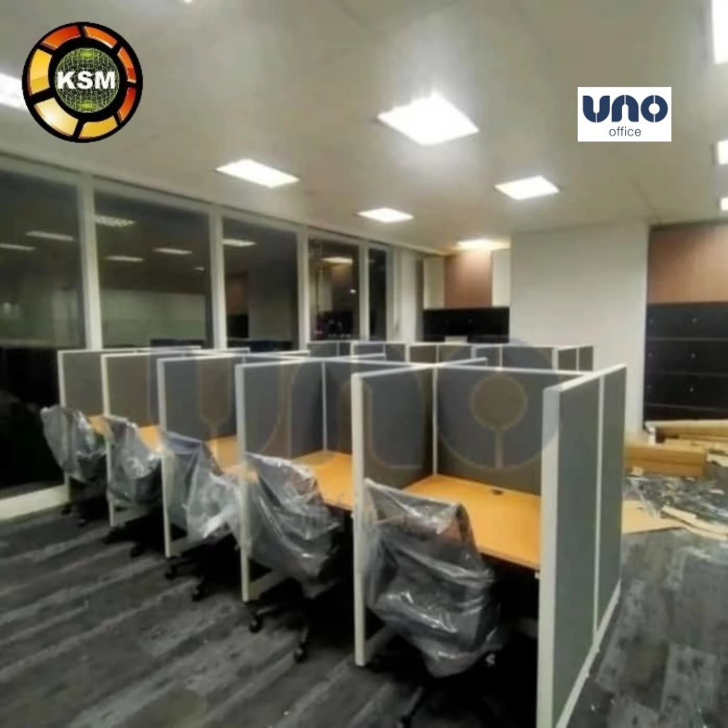 Jual UNO Meja Cubicle Partisi Workstation 10 Orang Termurah | Shopee ...