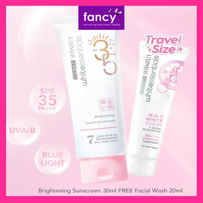 Jual [PROMO BUY 1 GET 1 FREE] Shinzui SUNSCREEN SPF35 30 ml + Shinzui ...