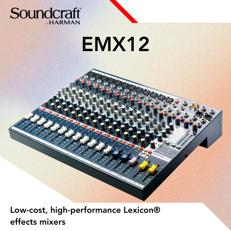 Jual Mixer Soundcraft EFX12 EFX-12 EFX 12 Low-cost, high-performance ...