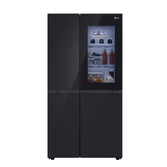 Jual LG KULKAS INSTAVIEW SIDE BY SIDE REFRIGERATOR GCQ257SGVL | Shopee Indonesia