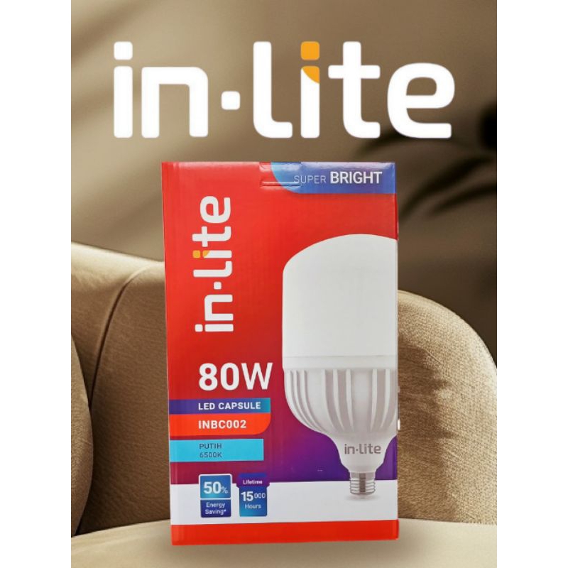 Jual LAMPU LED CAHAYA PUTIH INLET INBC002 220V TYPE LED CAPSULE ...