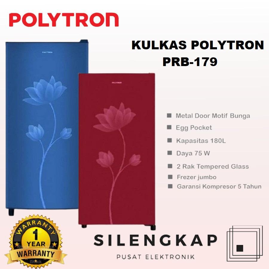 Jual KULKAS 1 PINTU POLYTRON PRB 179 KAPASITAS 170LT LOWATT GARANSI ...