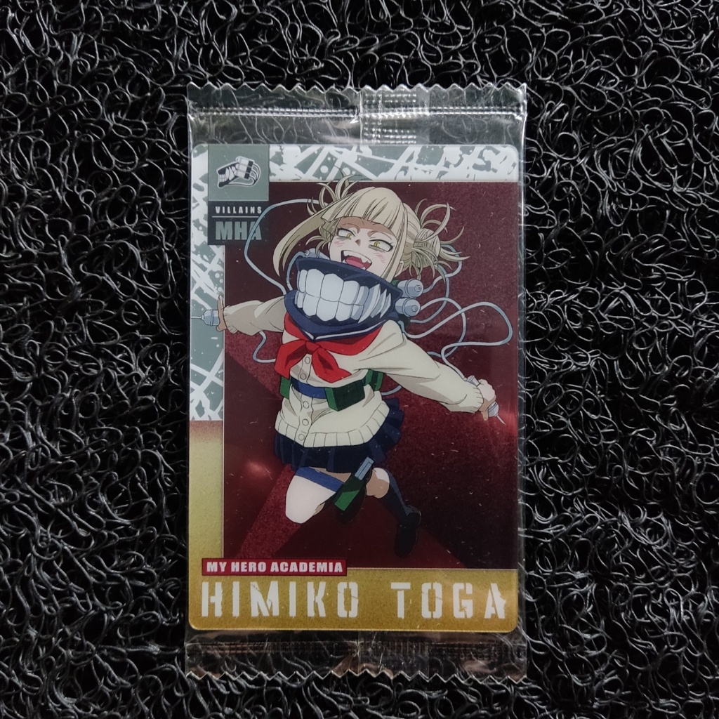 Jual Wafer card kartu wafer My Hero academia Toga Himiko Bandai ...