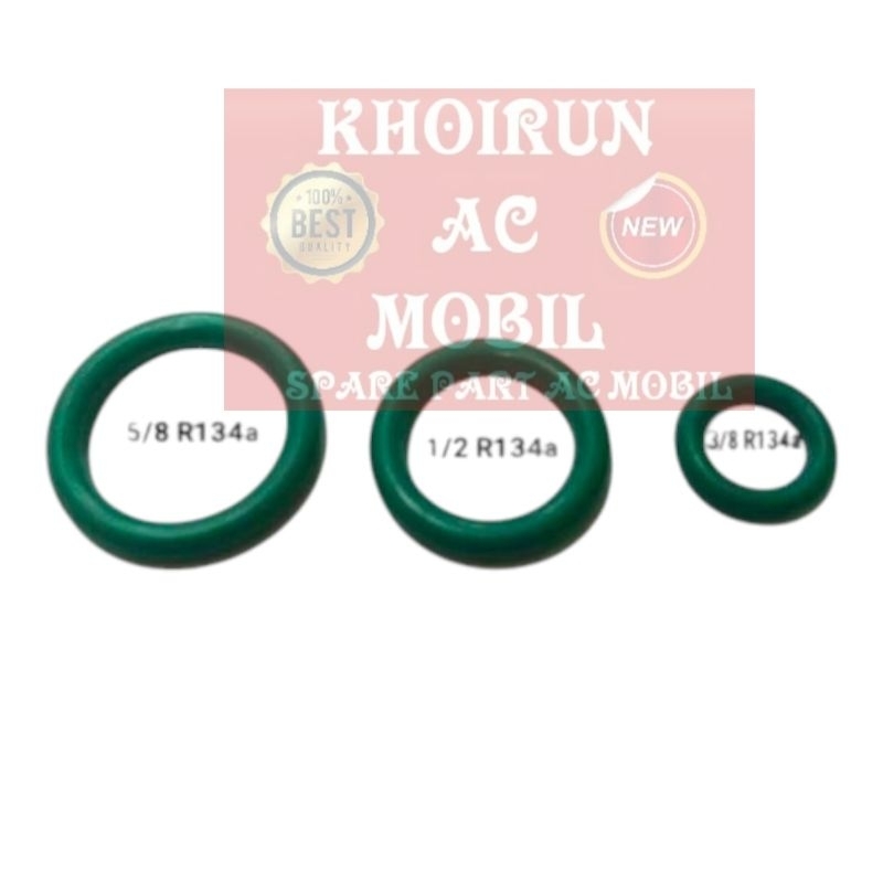 Jual Seal Oring Ac Mobil Hijau R134 Asli Jepang | Shopee Indonesia