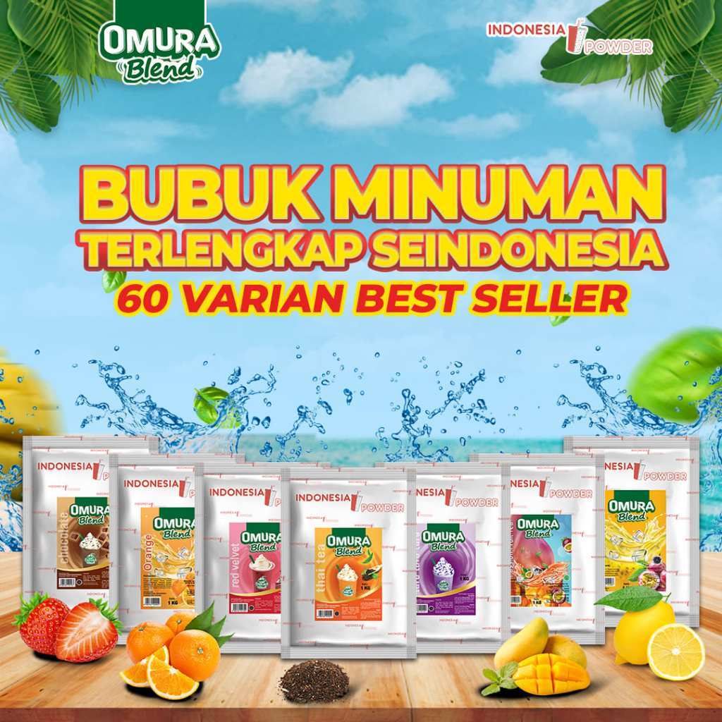 Jual Indonesia Powder /Bubuk Minuman Omura Blend 500 Gram / Bubuk ...