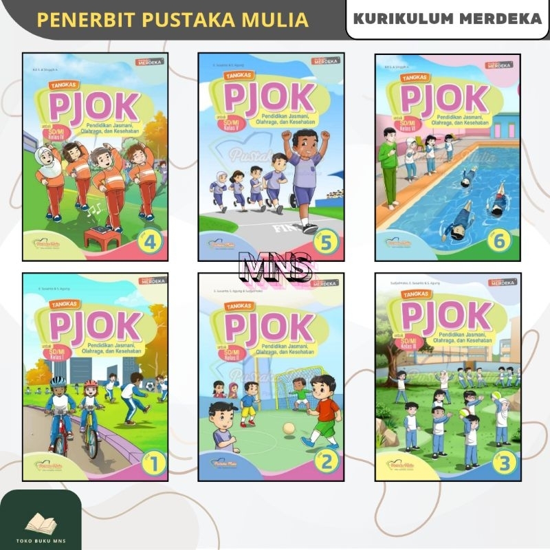 Jual Pustaka Mulia Tangkas PJOK SD/ MI Kelas 1 2 3 4 5 6 Kurikulum Merdeka | Shopee Indonesia