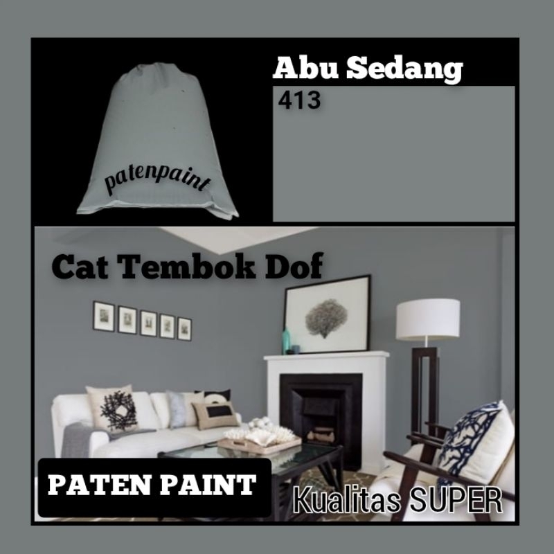 Jual Cat Tembok Abu Muda Cat Tembok kiloan Cat Tembok 1 kg Cat Tembok ...