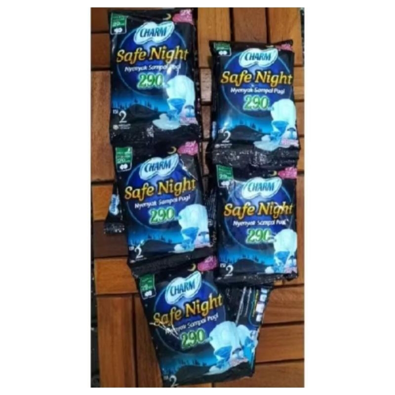 Jual Charm Safe Night 29cm 2 PAD Renceng isi 10 | Shopee Indonesia