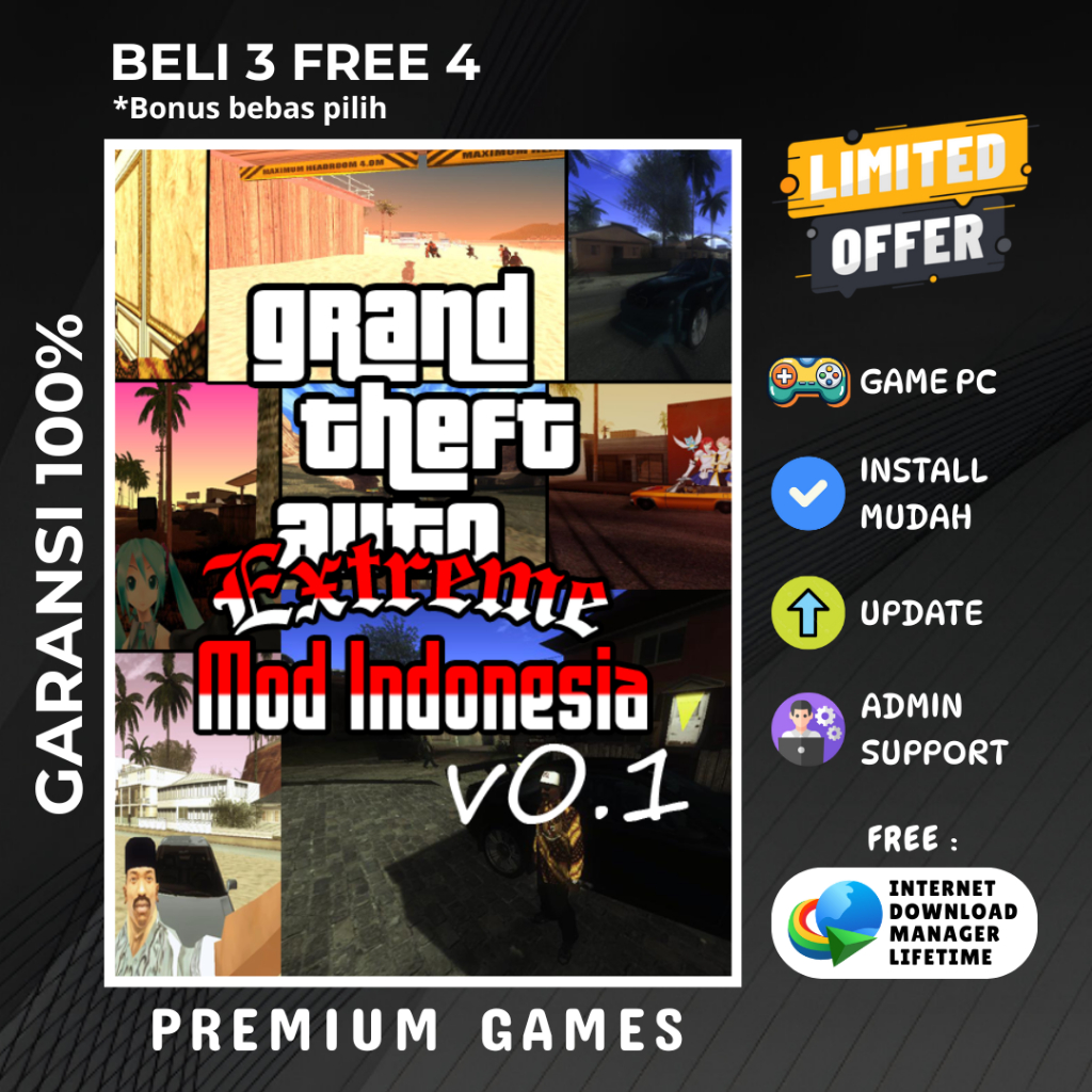 Jual GTA Extreme Indonesia | Game PC | Game Laptop | Game Komputer ...