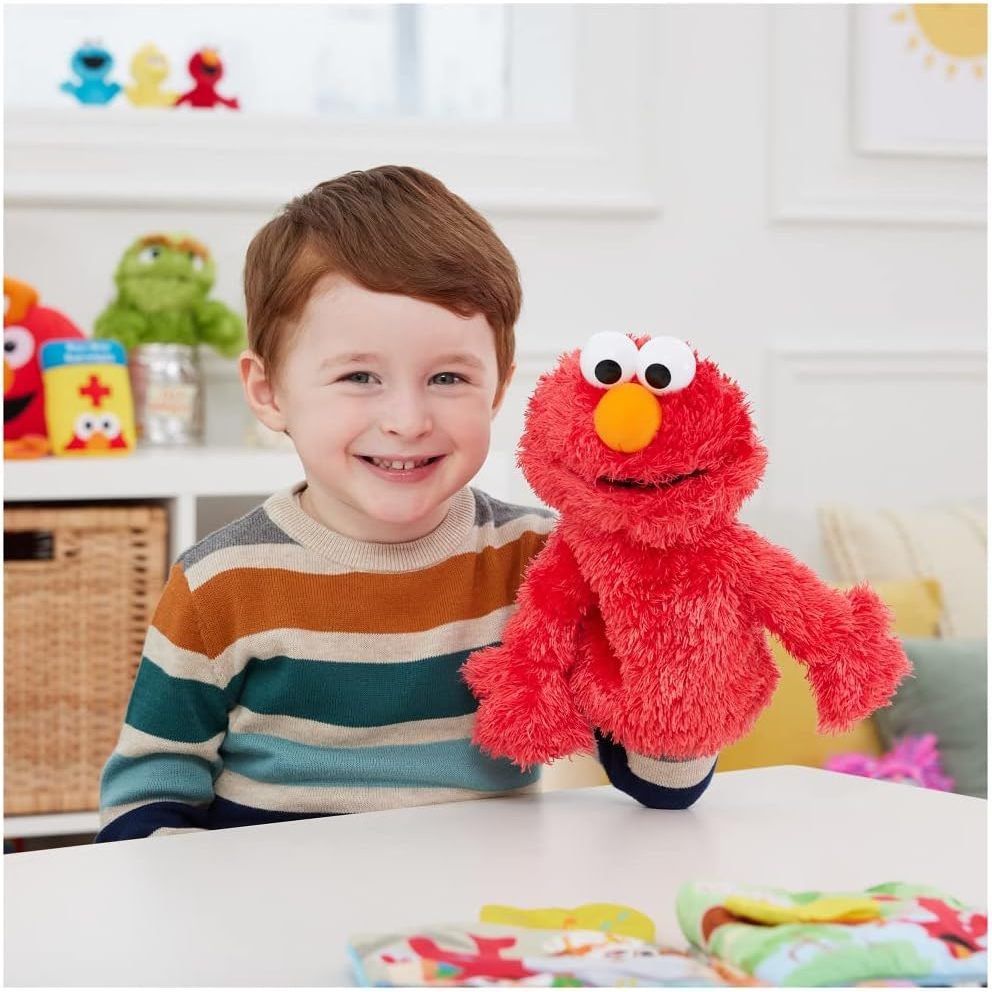 Jual GUND - Boneka Tangan Sesame St Elmo 11" Hand Puppet | Shopee Indonesia