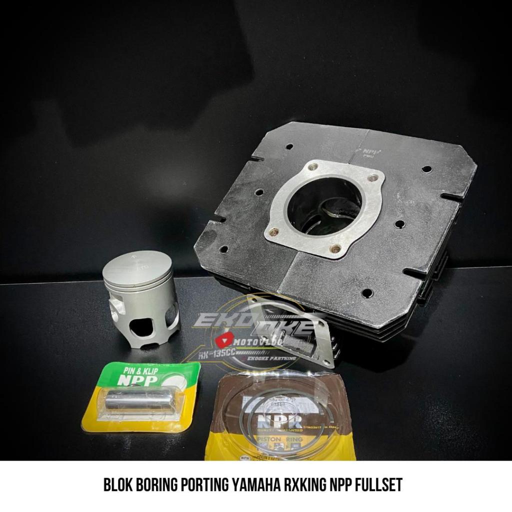 Jual BLOK BORING YAMAHA RX KING PORTING NPP FULLSET | Shopee Indonesia