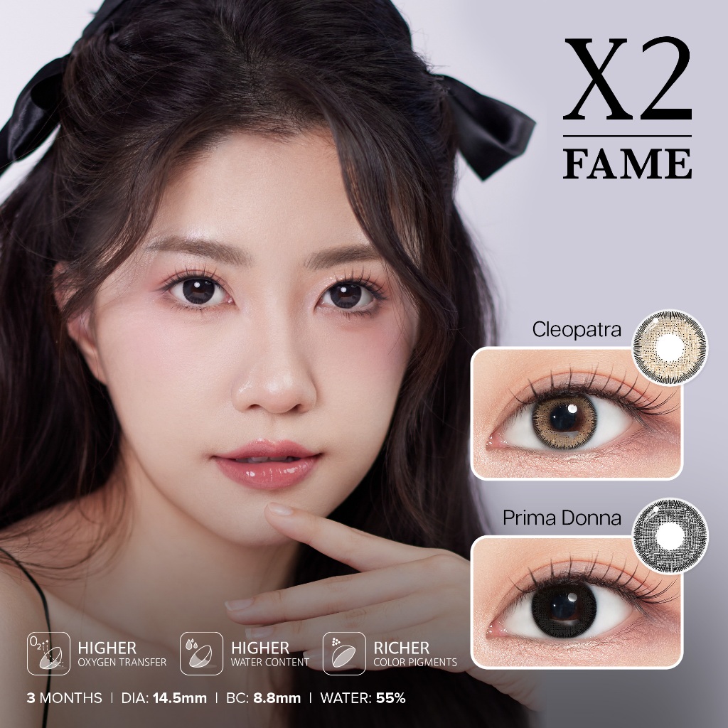 Jual X2 Fame Softlens Series Cleopatra | Prima donna | Soflens Wedding ...