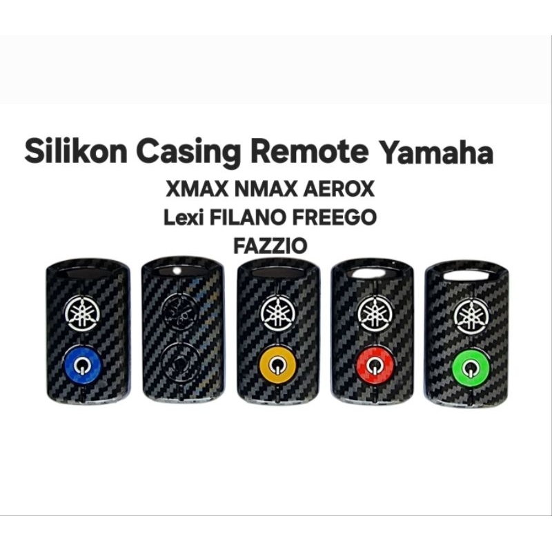 Jual Silikon Cover Remote Carbon Yamaha Xmax Nmax Filano Fazzio Lexi ...