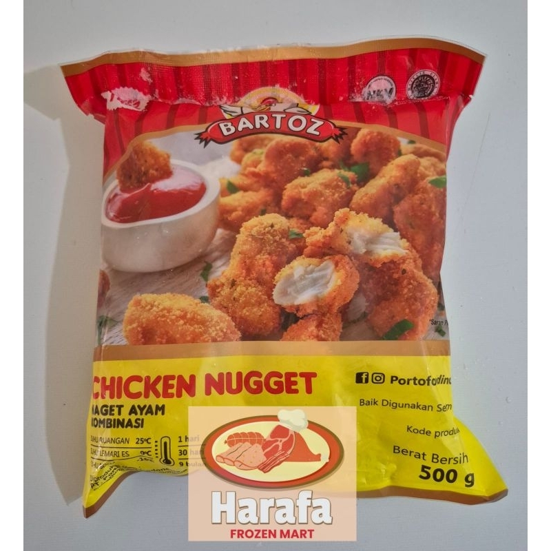 Jual BARTOZ CHICKEN NUGGET 500G | Shopee Indonesia