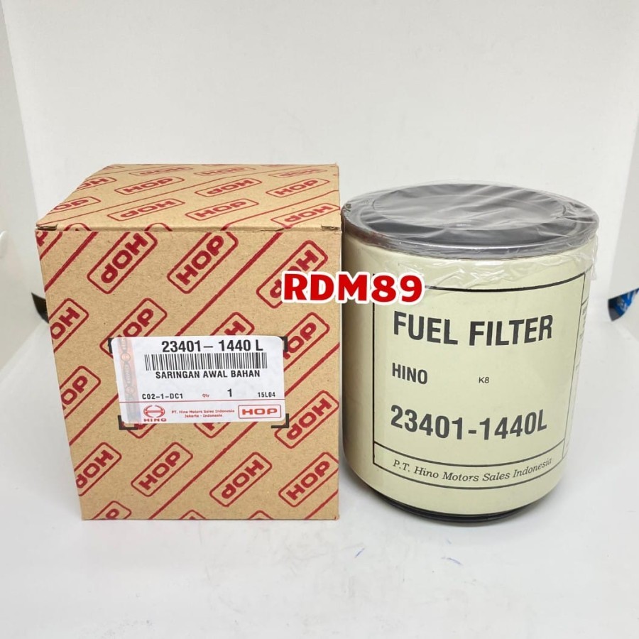 Jual FUEL FILTER FILTER SOLAR HINO LOHAN FM260TI BAWAH 23401-1440L ...