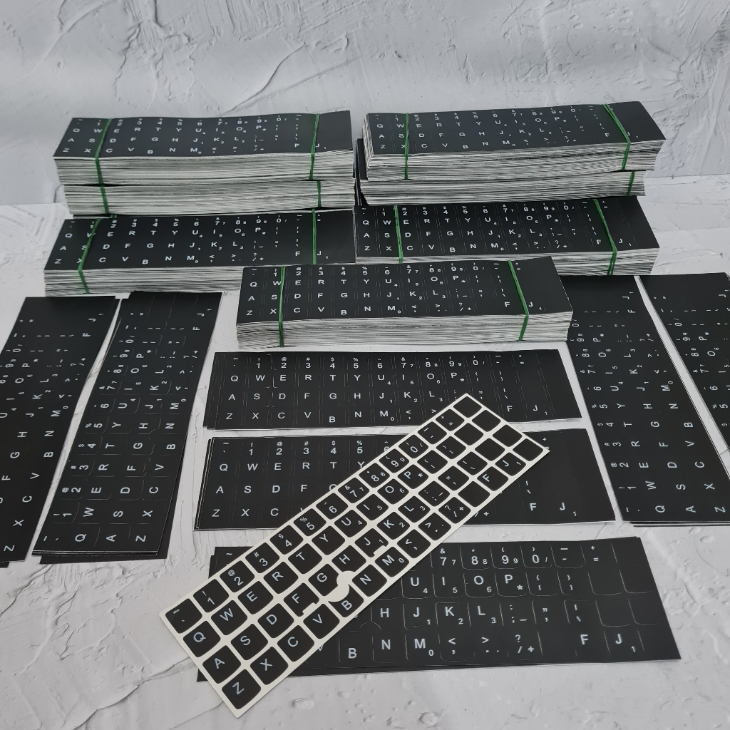 Jual Sticker Keyboard Sticker English Layout - Stiker Keyboard Komputer ...