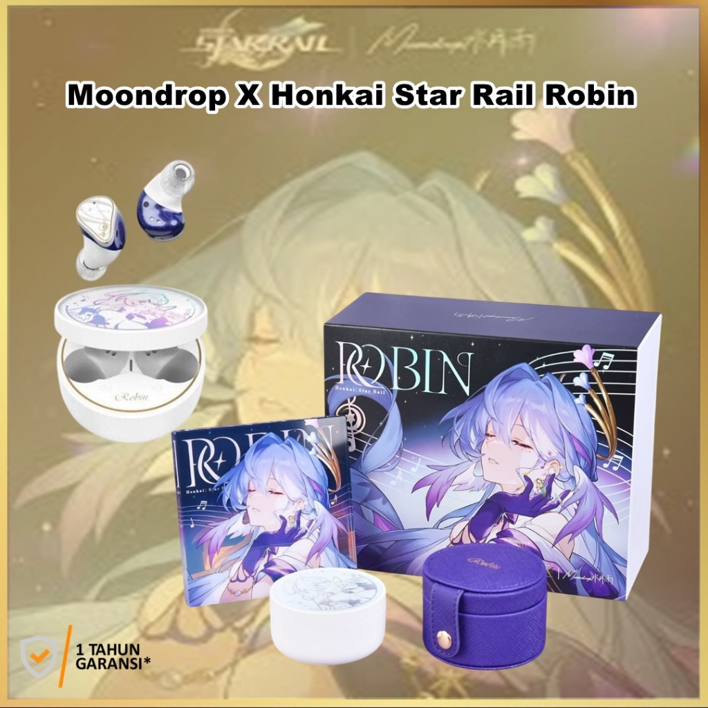 Jual Moondrop Robin X Honkai Star Rail Robin True Wireless TWS Stereo Earphones | Shopee Indonesia