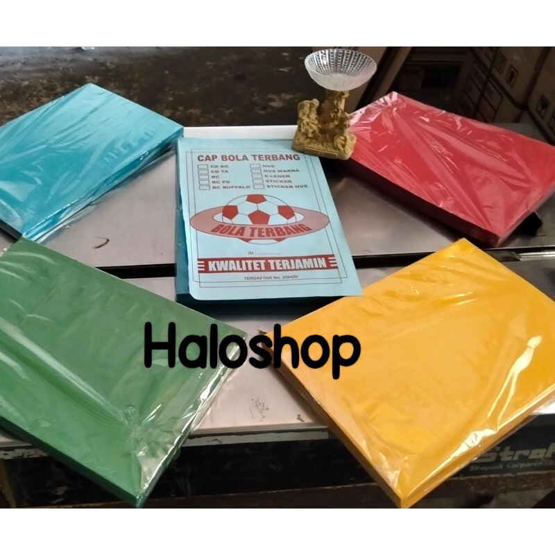 Jual Kertas BC Buffalo Folio Warna Tua isi 100 Lembar 160Gr | Shopee ...