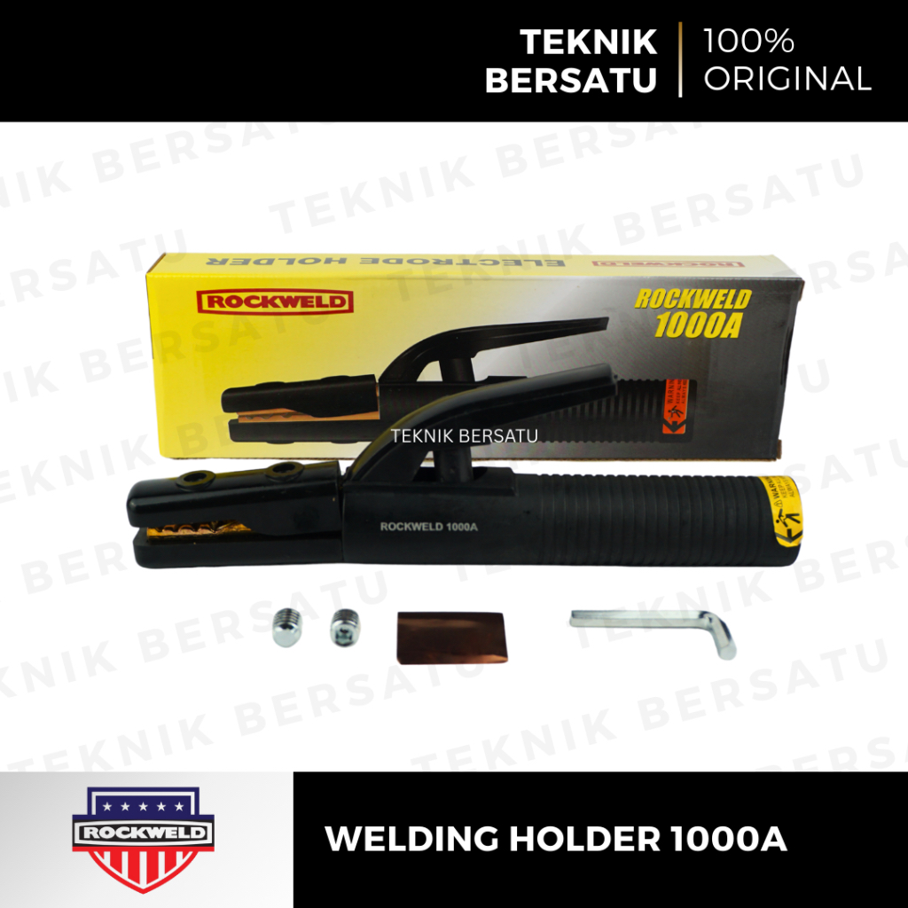 Jual ROCKWELD Tang Las 1000A | Electrode Holder / Stang Las Welding ...