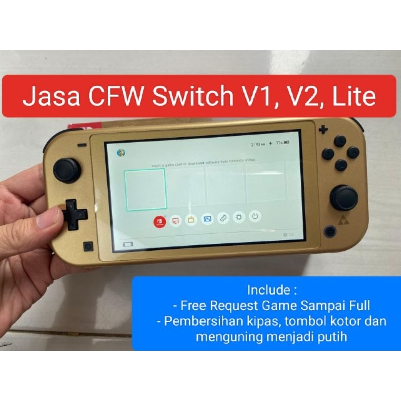 Jual Jasa CFW Nintendo Switch V1 V2 Lite OLED | Shopee Indonesia