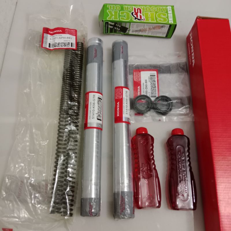 Jual AS SHOCK DEPAN+PER+SEAL+OLI SHOCK SUPRA GTR 150(K56) | Shopee ...