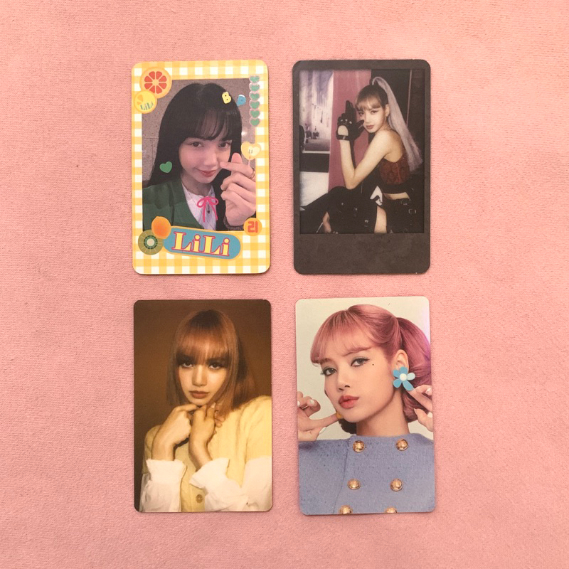 Jual [OFFICIAL] LISA BLACKPINK PHOTOCARD YG BOX 8 SPRING EDITION POLA ...