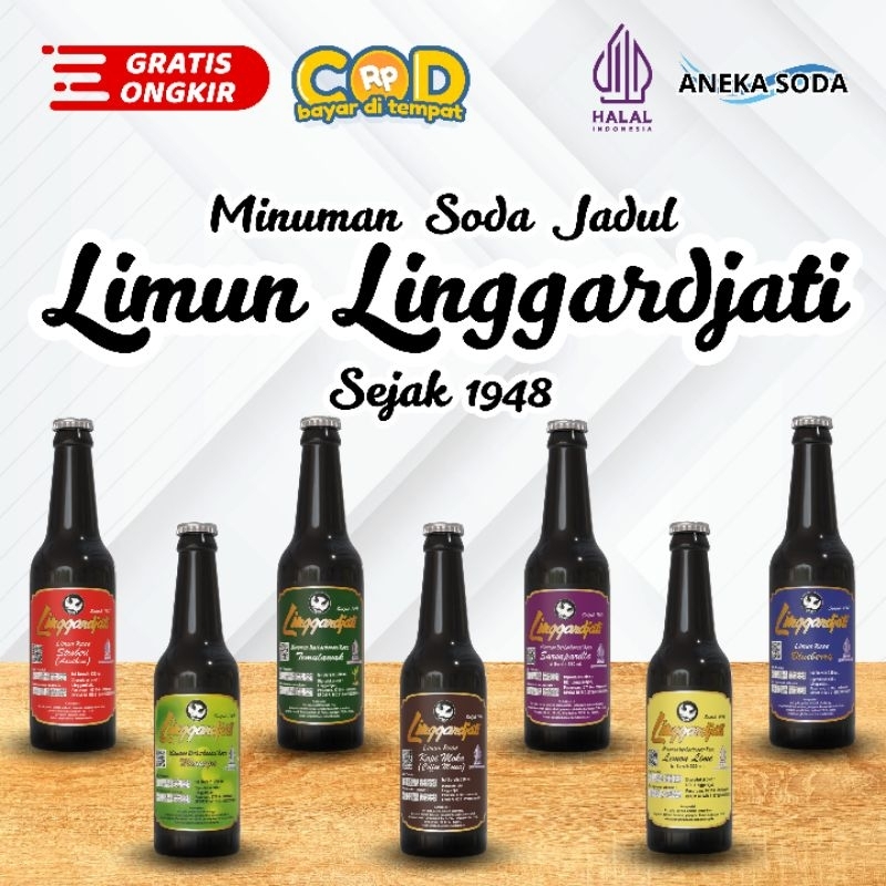 Jual Limun Linggardjati Jadul Halal 330 ml / Orson Linggar Jati ...