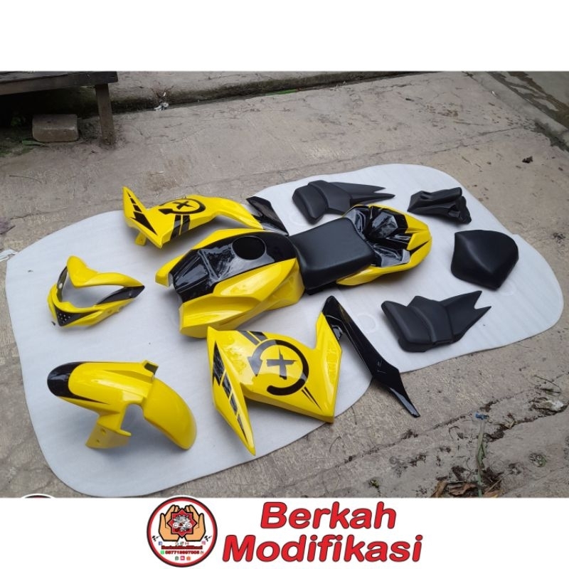 Jual Paket Full Sett Body Modifikasi Model Fighter PNP Yamaha Byson ...